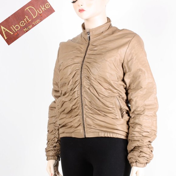 Albert Duke | Jackets & Coats | L Vintage 0s Albert Duke Beige Soft ...